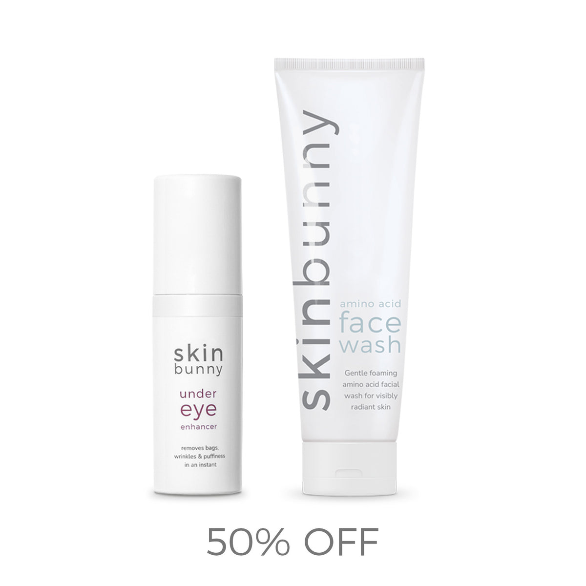 Skinbunny Under Eye Enhancer with our Amino Acid Face Wash – Skin Bunny AUS